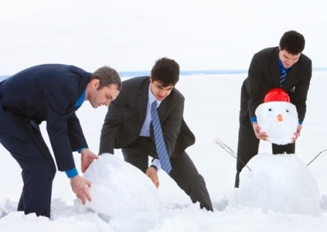 Why winter is ideal for team building